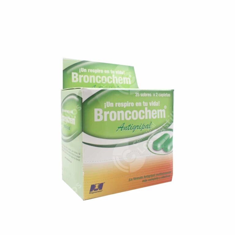 Broncochen - Alivio de Síntomas Gripales (50 Tablets) | Envío RD ...