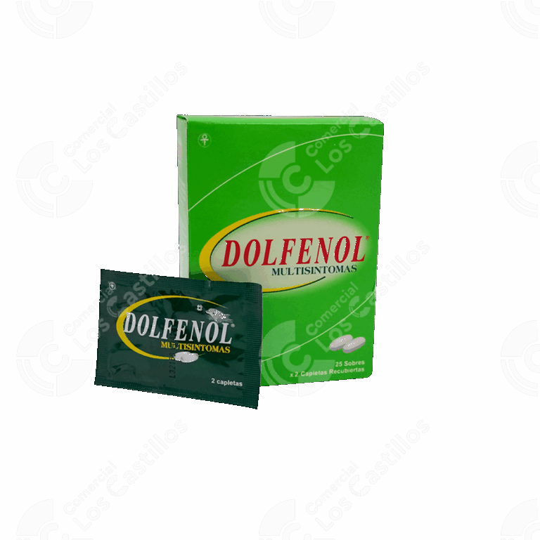Dolfenol Antigripal - Alivio Rápido de Síntomas (50 Tab) | Envío RD ...