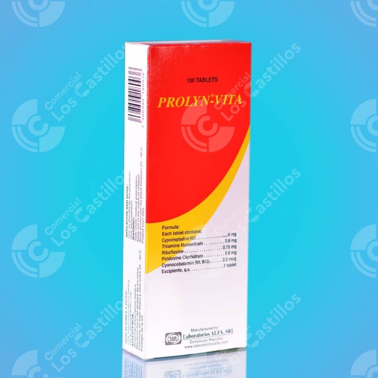 Prolyn Vita 100 Tab | Envío RD + Retiro SD | Precio actualizado 2026