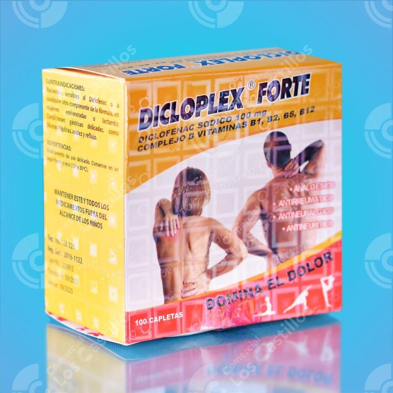 Dicloplex Forte 100uds | Envío RD + Retiro SD | Precio actualizado 2025