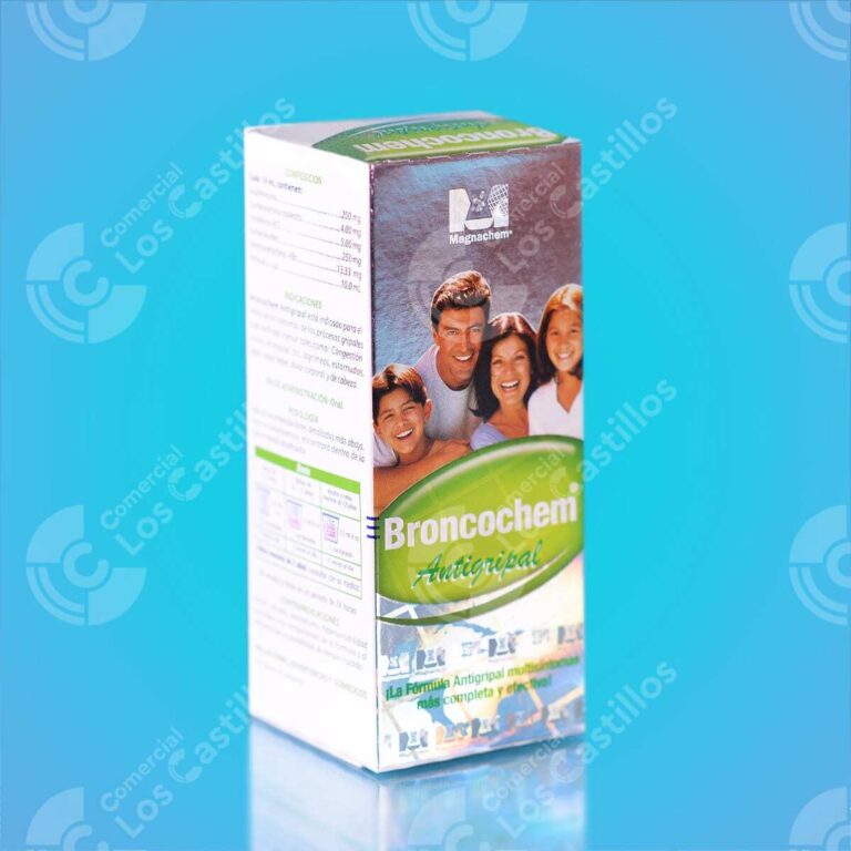 Broncochem Jarabe Antigripal 120ml | Envío RD + Retiro SD | Precio ...