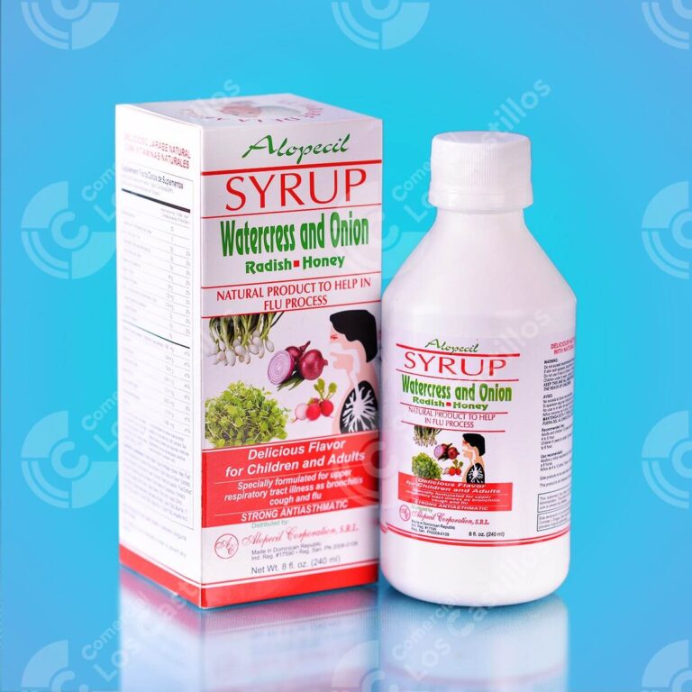 Jarabe Berro y Cebolla 8oz | Envío RD + Retiro SD | Precio actualizado 2026