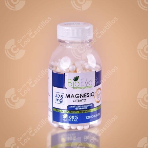 Citrato de Magnesio 475mg | Envío RD + Retiro SD | Precio actualizado 2026