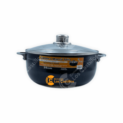 Caldero Negro 26cm 1207A | Envío RD + Retiro SD | Precio actualizado 2025
