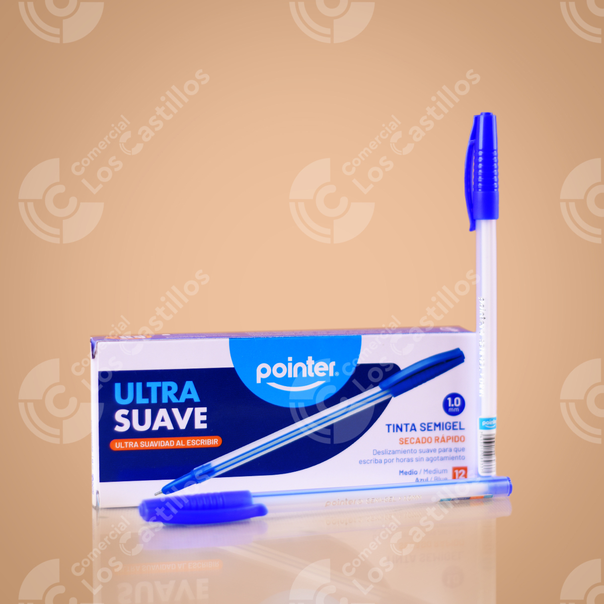 Lapicero Azul Ultra Suave 12 Unidades | Envío RD + Retiro SD | Precio ...