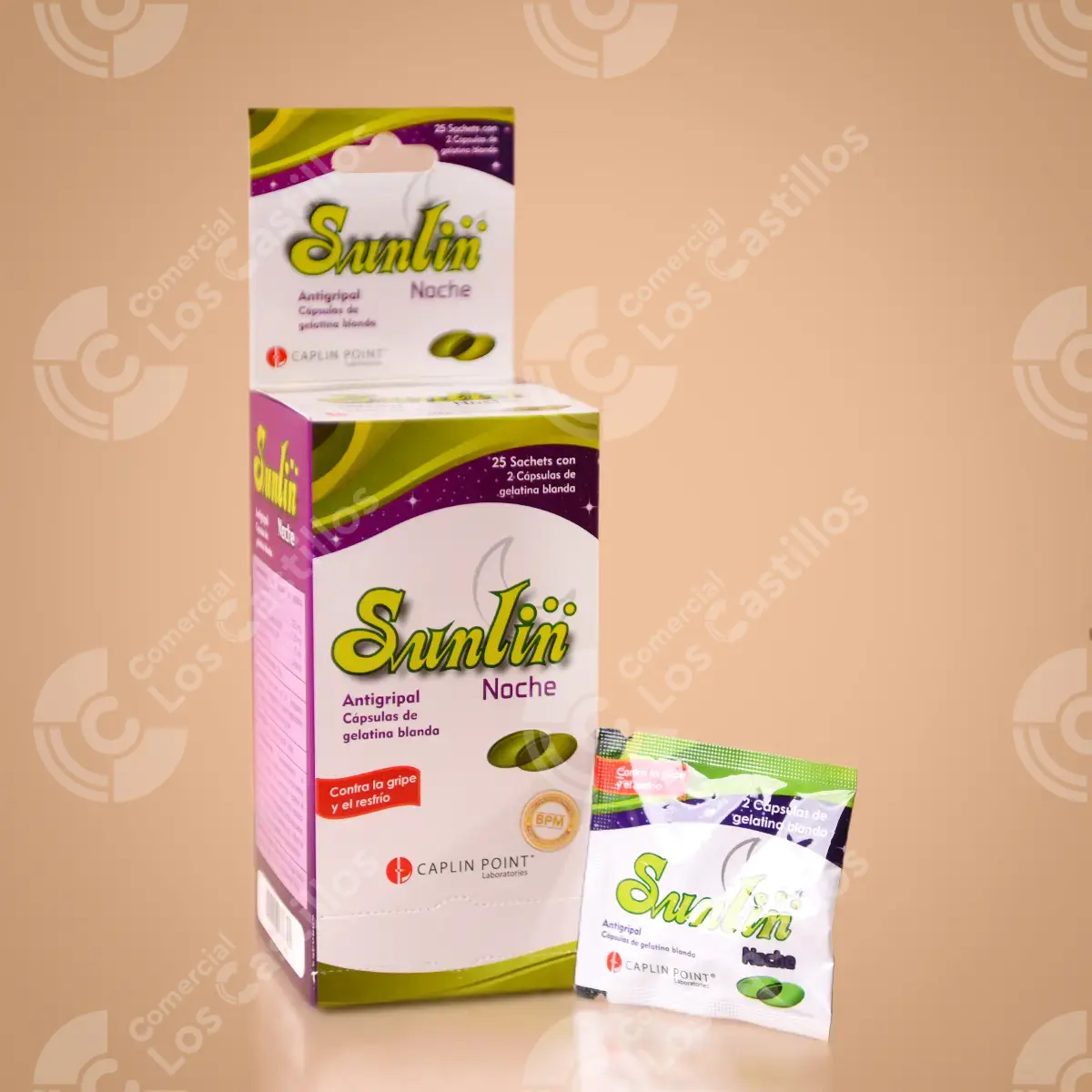 Sunlin Noche Gel 50uds | Envío RD + Retiro SD | Precio actualizado 2026